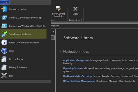 Dark Mode In SCCM Trevor Edwards