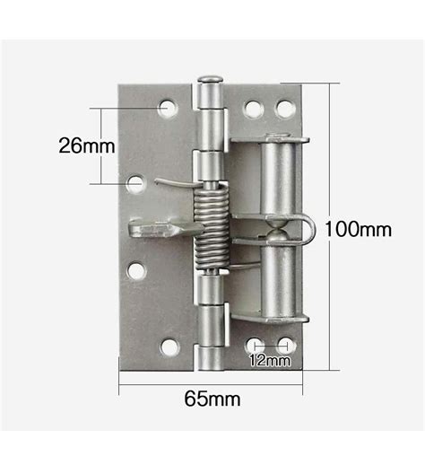 아이베란다 90도 스프링 문 경첩 도어 클로저 65x100mm Hc 아이베란다 공식몰 Diy목공자재