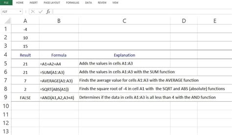 what is a formula in excel and how do i use it math