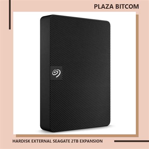 External Hard Disk Seagate Expansion 2TB – Hard Drive – BLACK – BITCOM PLAZA