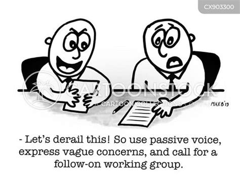 Passive Verb Cartoon
