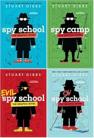 Spy School Graphic Novels Series 4 Books Collection Set Spy School