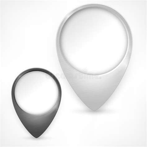 Map Pointers Stock Vector Illustration Of Arrow Distance