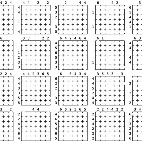 a path puzzle with complete row column information left and its