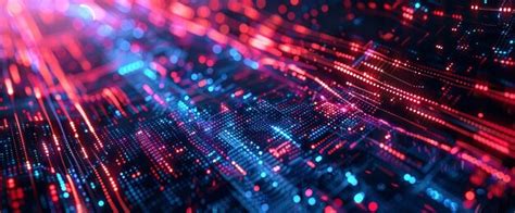 Technology Abstract Digital Algorithm Streams Technology Abstract