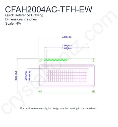 20x4 I2C Character LCD Display From Crystalfontz