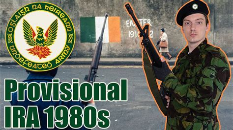 The Look And Armament Of An Irish Republican Army Fighter In 1980s I
