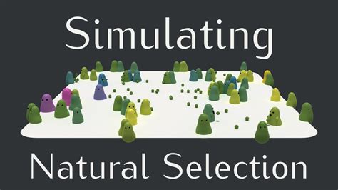 Simulating Natural Selection Youtube