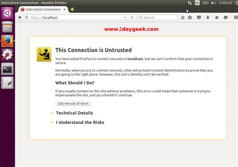 Setting Up Secured Nginx Webserver With Ssl And Tsl 2daygeek
