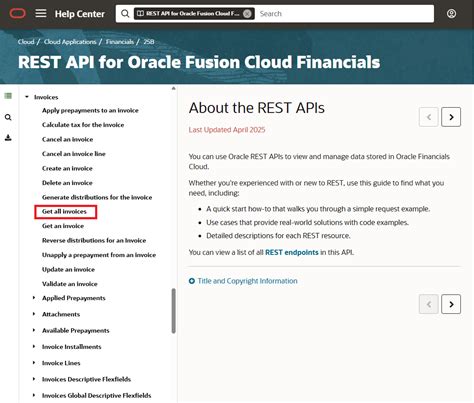 [fusion] how to use oracle fusion rest api get invoice example explained