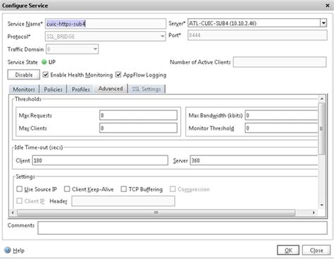 Citrix Netscaler Load Balancer Configuration For Cisco Unified