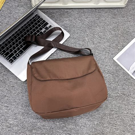 Mumu 4027 Unisex Nylon Simple Sling Bag Messenger Shoulder Bags For