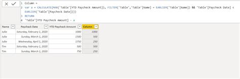 Solved Using Ytd And Date Columns To Find A Single Month Microsoft Fabric Community