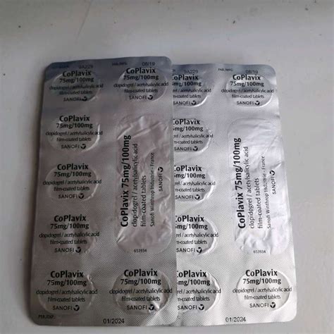 Jual Co Plavix 75mg 100mg 14 Tablets Di Seller Warung Obat Nadine