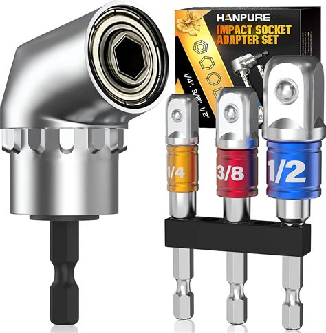 Socket Adapter Set Tools For Men Tools Impact Drill Adapter Extension
