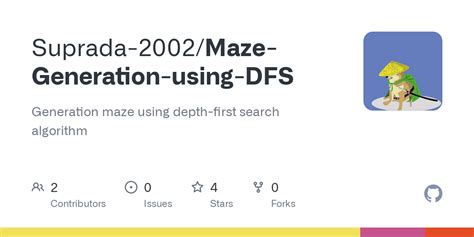 Github Suprada 2002maze Generation Using Dfs Generation Maze Using