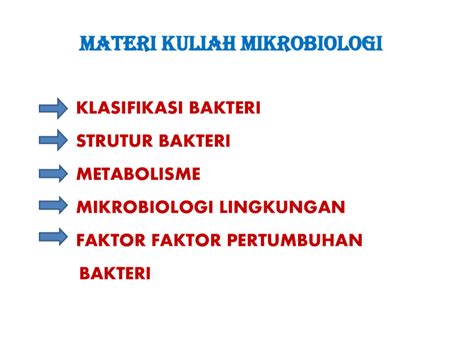 Klasifikasi Bakteri