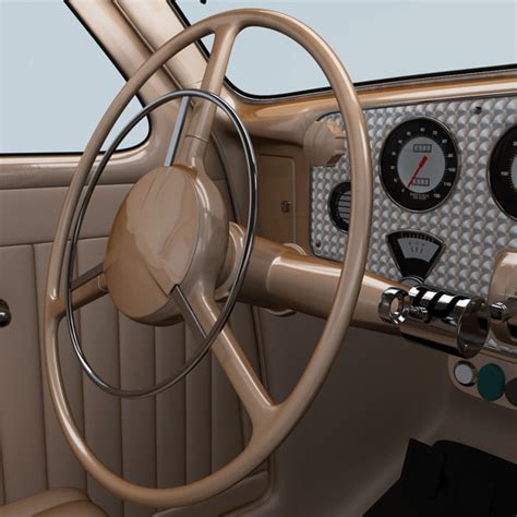 Cord 810 Sedan 3d Model