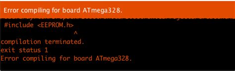 Native Eeprom Library Is Not Working With Atmega328 · Issue 50 · Mcududeminicore · Github