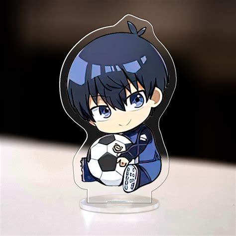 Mô hình đứng standee bằng arcrylic Blue Lock Chigiri Isagi Bachira Yoichi Anime Chibi decor góc