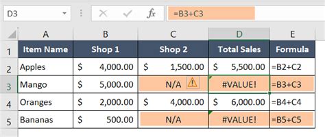 How To Correct VALUE Error In Excel Excelgraduate