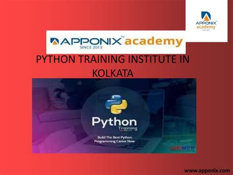 Python Training Instutute In Kolkata Ppt