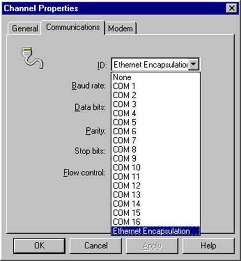 Software Toolbox OPC Servers Ethernet Encapsulation Capability