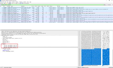 Single DNS Query Hundreds Of Packets Weberblog Net