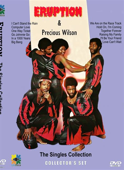 Eruption And Precious Wilson New Edition 2025 The Singles Collection Dvd
