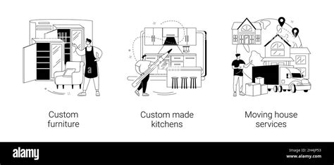 Interior Design Abstract Concept Vector Illustrations Stock Vector Image And Art Alamy