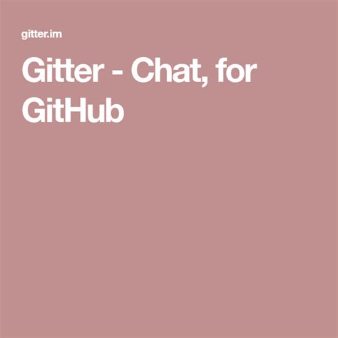 Gitter Chat For Github English Language Learning Learn English