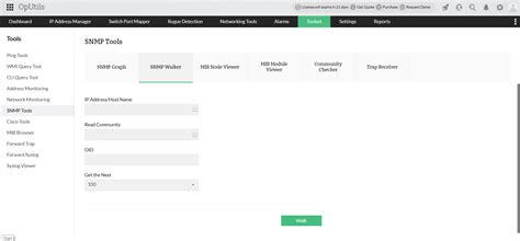 Network Management Toolset ManageEngine OpUtils
