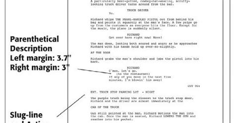 Film Making Tutorials Script And Screenplay Format