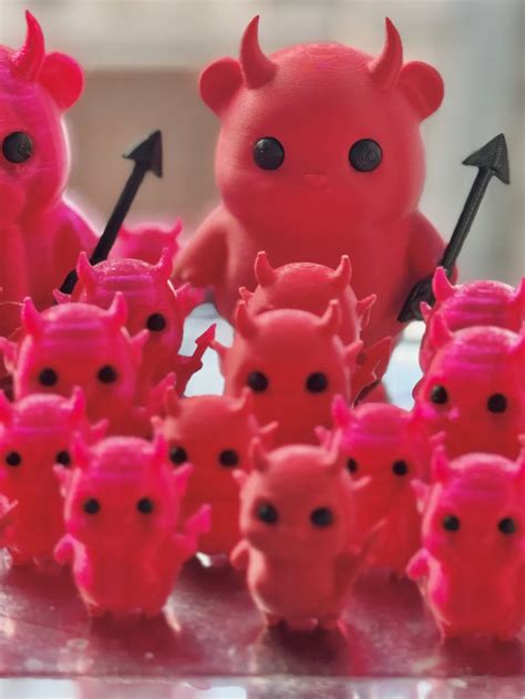 Tiny Devil Army30mm By Fantasyx3makerworld Download Free 3d Models