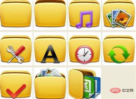 what is the difference between files and folders common problem php cn