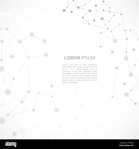 Structure Molecule And Communication Background Stock Vector Image And Art Alamy