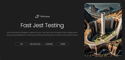Optimize Jest Config For Lightning Fast Tests