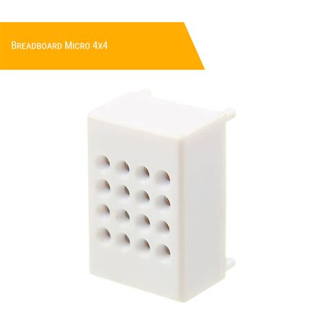 Макетная плата Breadboard Micro 4x4 купить по низкой цене в интернет магазине Linuxcenter