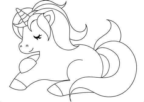 Easy Unicorn Coloring Pages Printable Unleash Your Inner Artist
