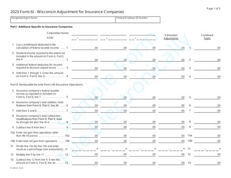 Form 6i Ic 402 Download Printable Pdf Or Fill Online Wisconsin