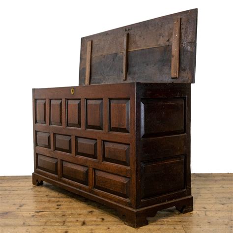 18th Century Antique Welsh Oak Coffer