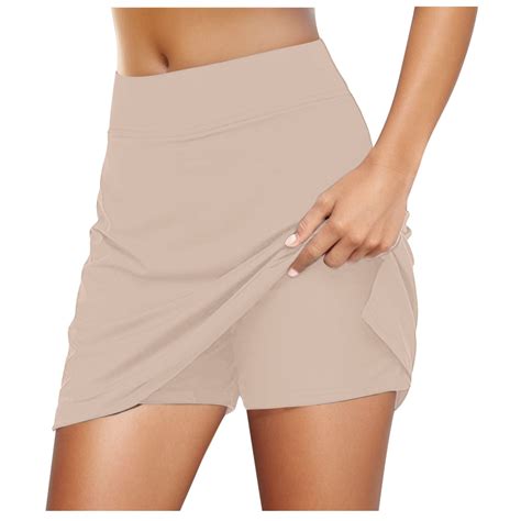 Vigerkar Womens Golf Skirts Knee Length Skorts Athletic Long Active