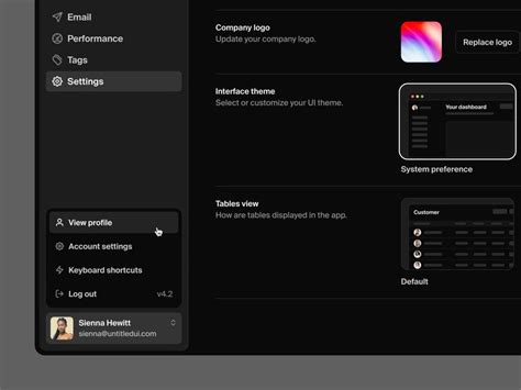 Settings Page — Untitled Ui App Interface Design Ui Design Design System