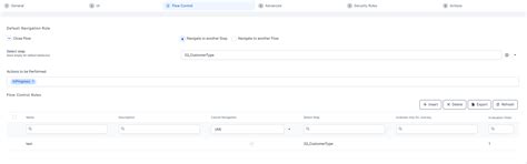 Add An Action To A Specific Step In A Form Driven Flow