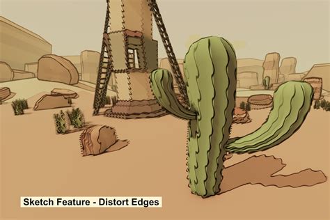 Mk Edge Detection Screen Space Lines Shader Mk Edge Detection Screen Space Lines Shader