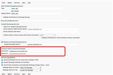 Solved Unity Connection 105 Integration With Office 365 To Support