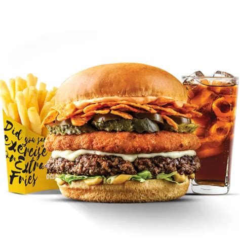 Order Premium Burger Combo Online Burger O Clock