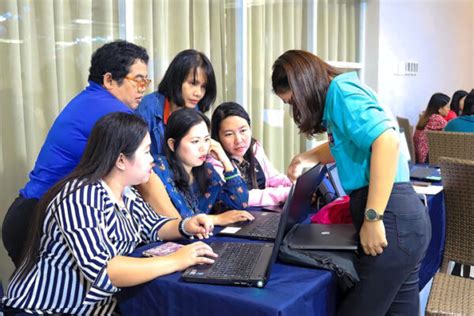 Teachers Learning Geogebra Basics As Tool In Teaching Math Sandt Media