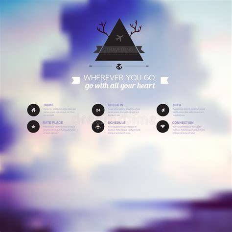 Vector Web And Mobile Interface Template Corporate Website Design Minimalistic Multifunctional