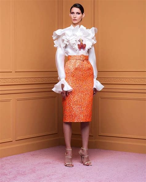 Harith Hashim On Instagram “frog Appliquéd Silk Organza Shirt Paired